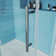 MCOCOD 56" - 60" W x 72" H Single Sliding Frameless Soft Closing Shower Door with 5/16 in. Clear ...